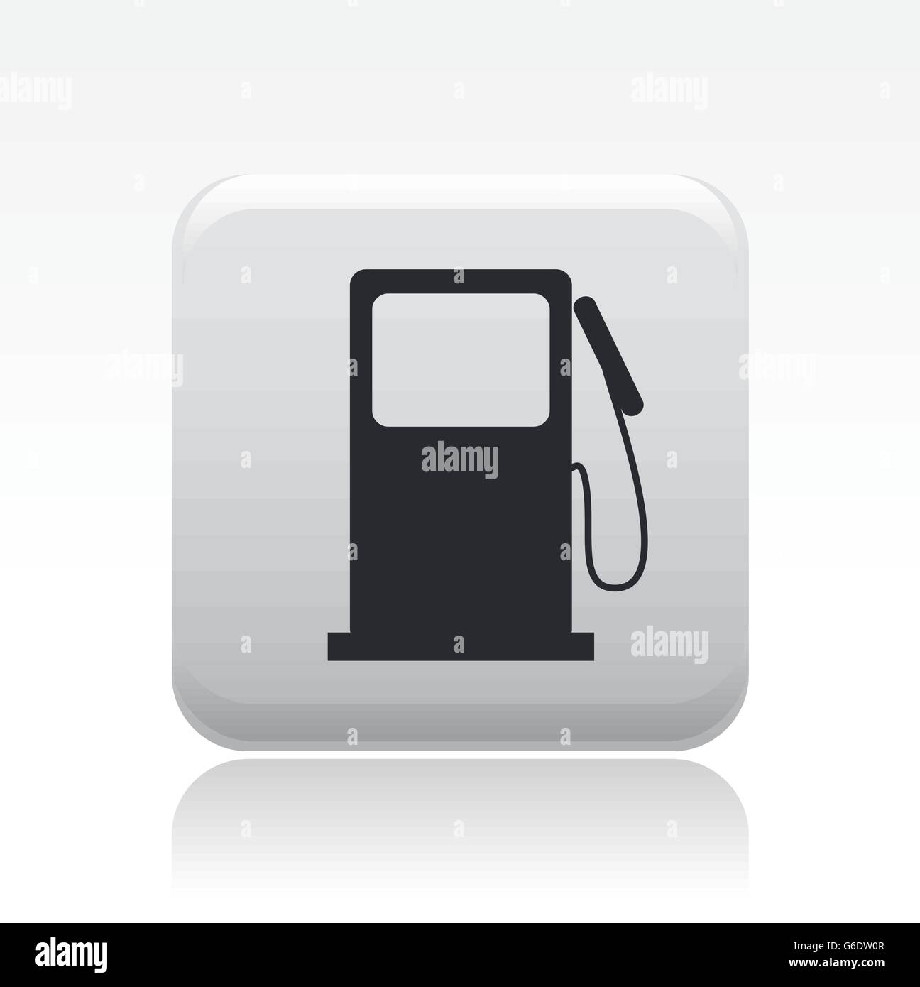 Vector illustration of single isolated gasoline icon Stock Vector Image ...