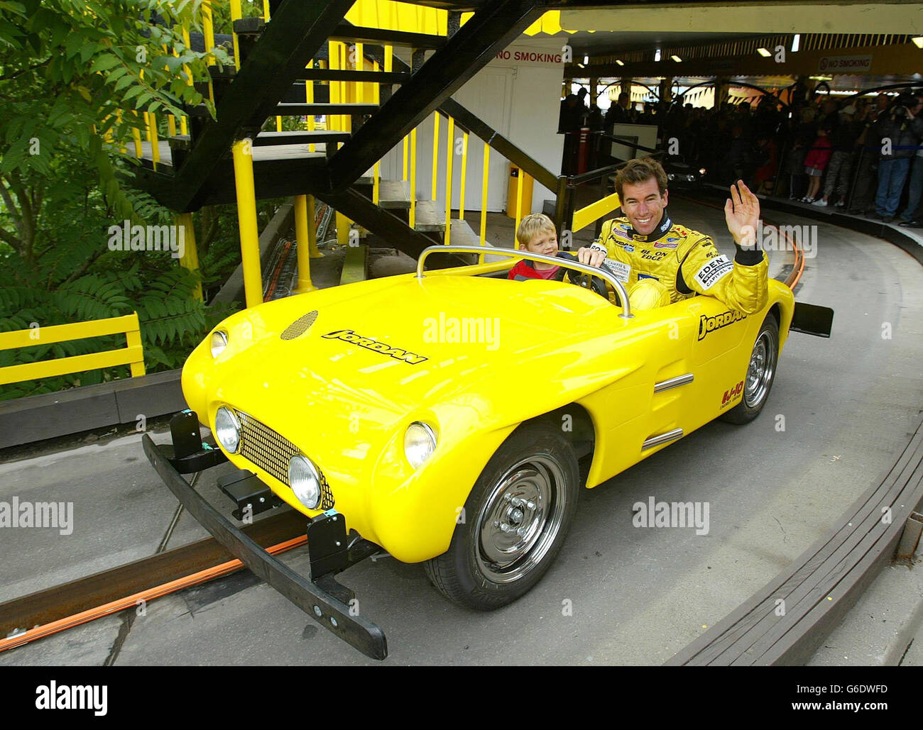 Sport formula 1 celebrity amusement park hi-res stock photography and ...