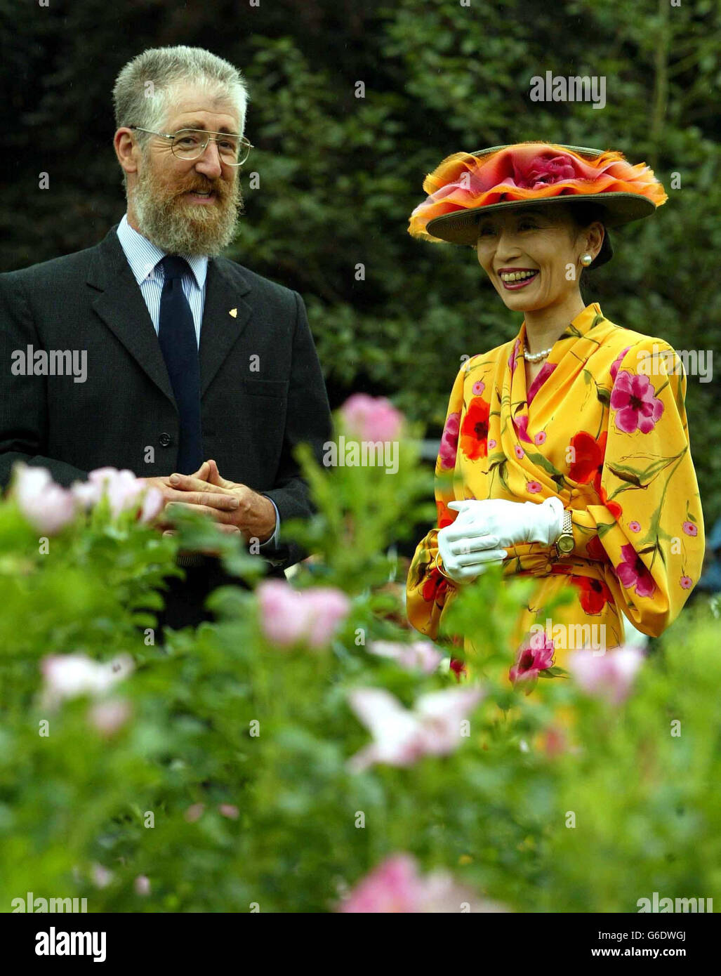 Princess Tomohito of Mikasa, with Crurator Paul Mathew, opens the new ...