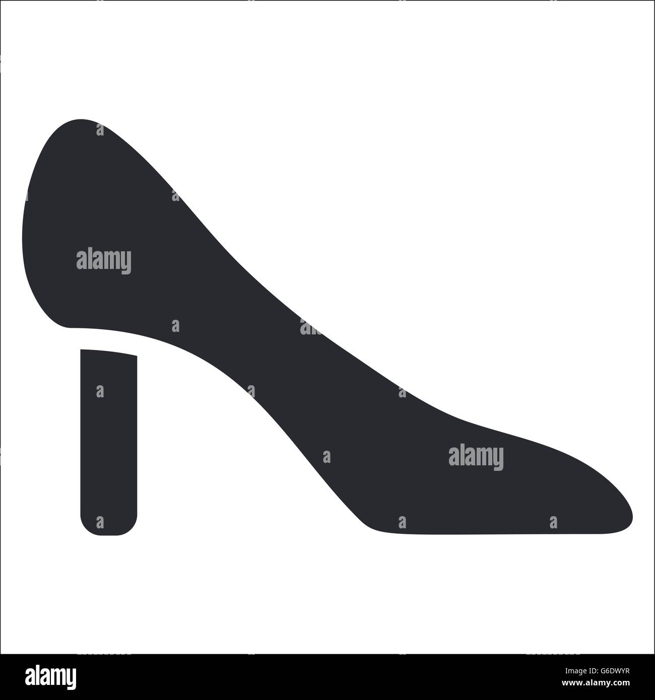 Vector illustration of single isolated shoe icon Stock Vector Image ...