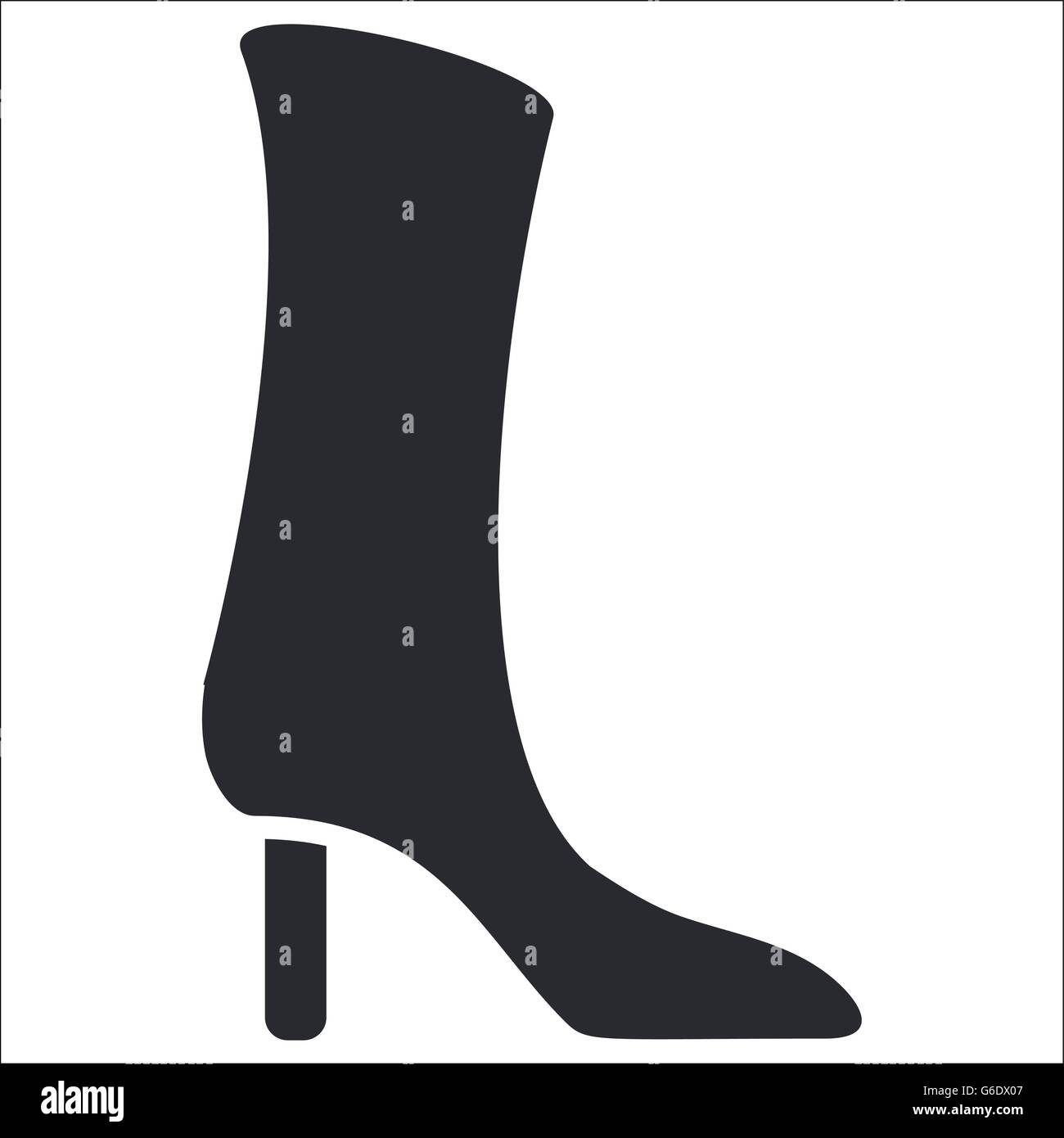 Vector illustration of single isolated boot icon Stock Vector Image ...