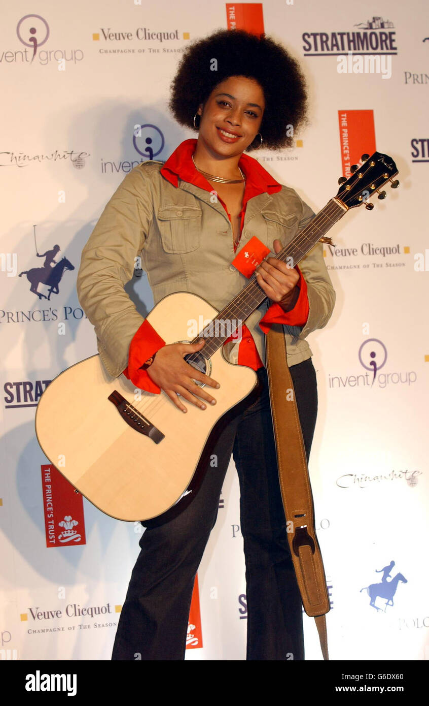 Sarah Bennett - Prince's Polo Concert Stock Photo - Alamy