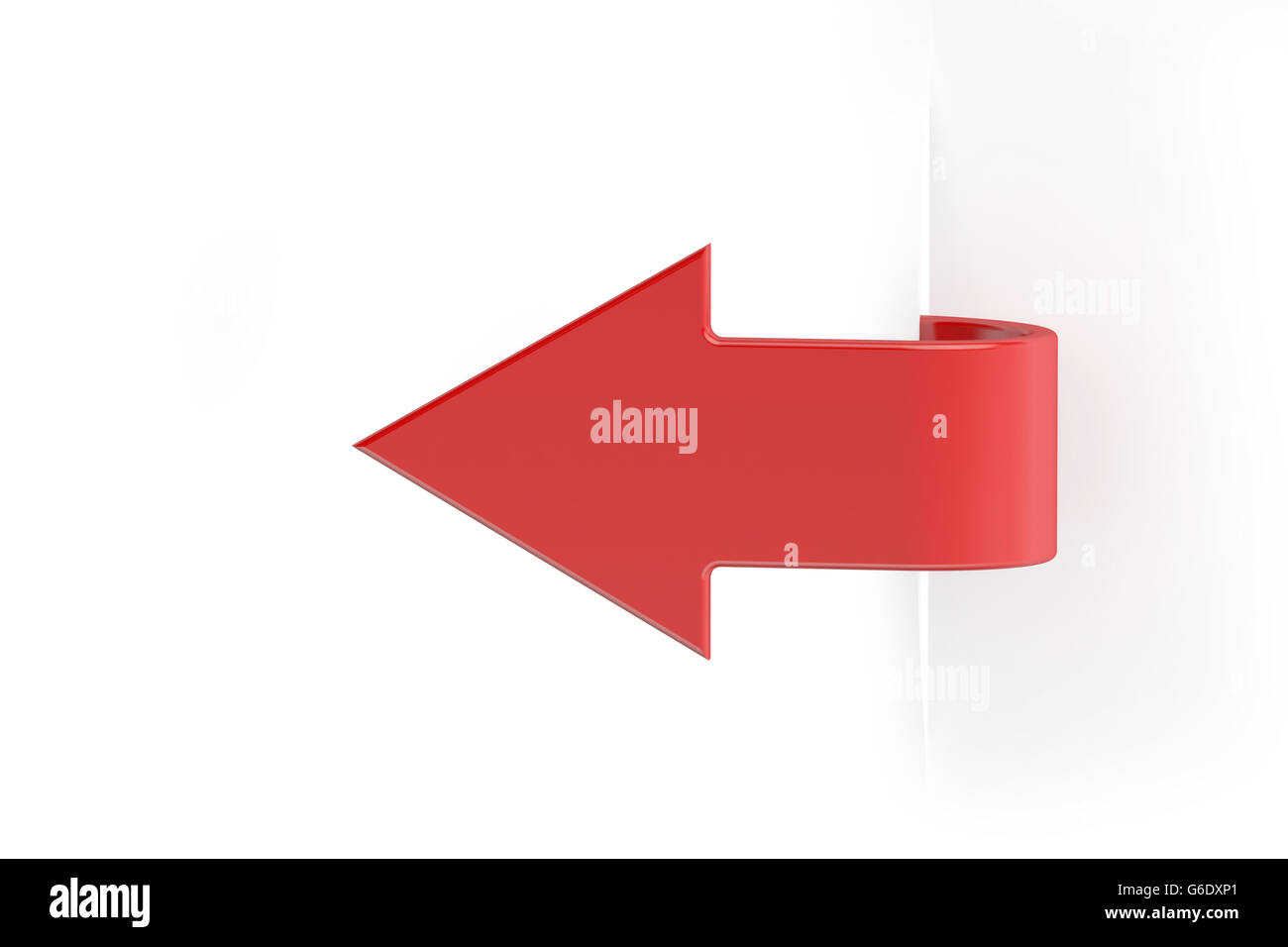 Red arrow pointer hi-res stock photography and images - Alamy