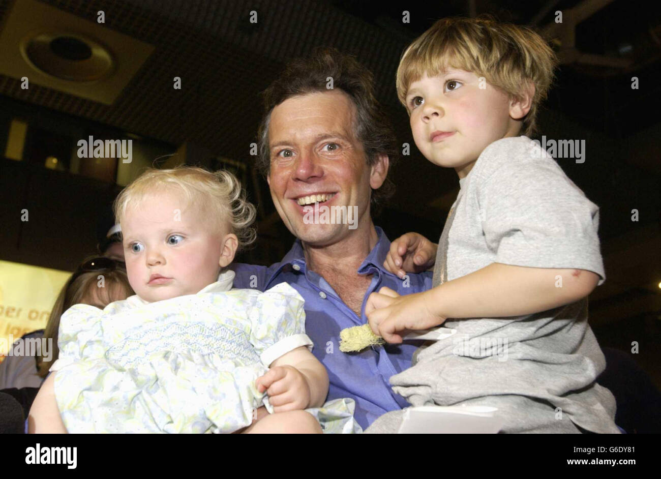 British explorer Pen Hadow returns home Stock Photo - Alamy