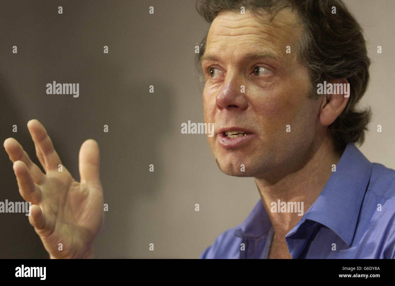 British explorer Pen Hadow returns home Stock Photo - Alamy