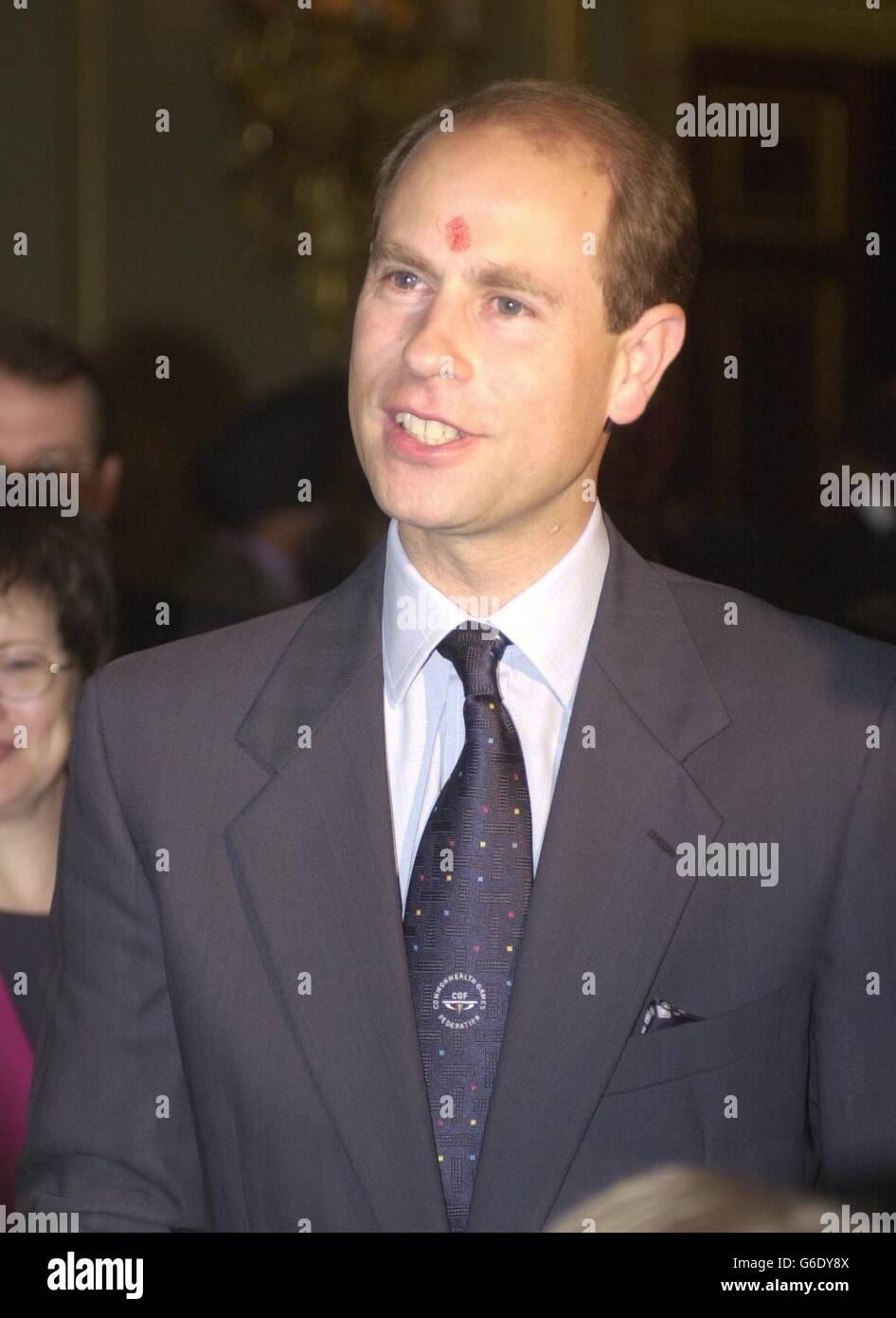 HRH Prince Edward - 2010 Commonwealth Games Stock Photo - Alamy