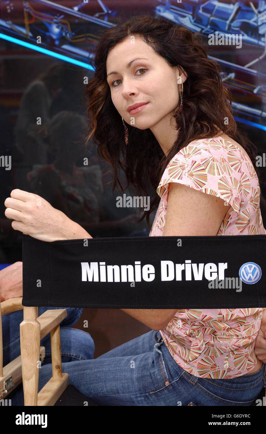 VW window - Minnie Driver Stock Photo - Alamy