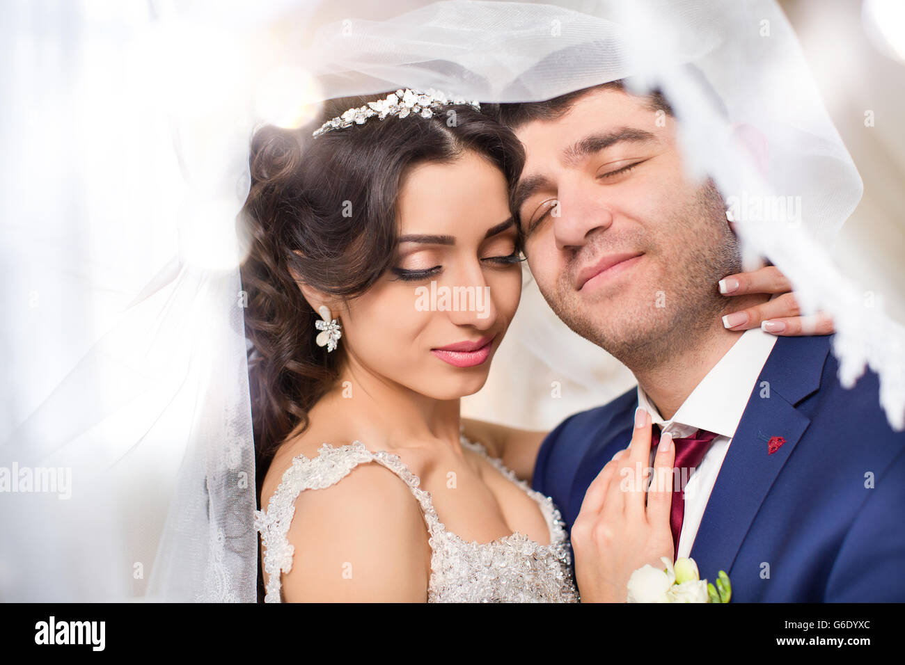 Italian wedding couple Stock Photo - Alamy