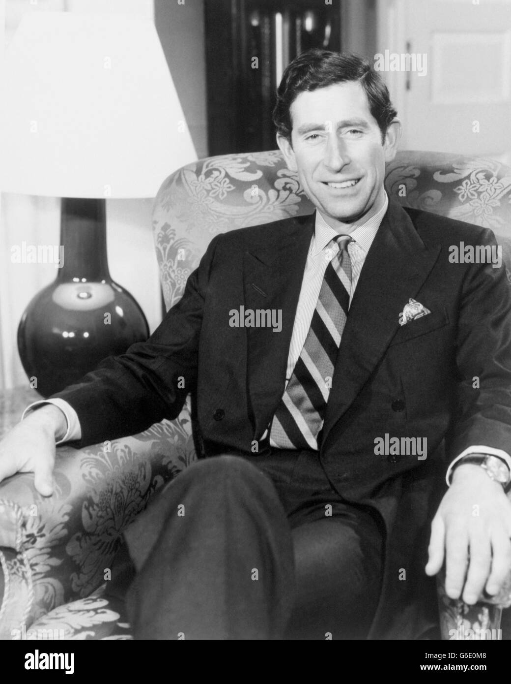 The Prince of Wales, pictured at Buckingham Palace Stock Photo - Alamy