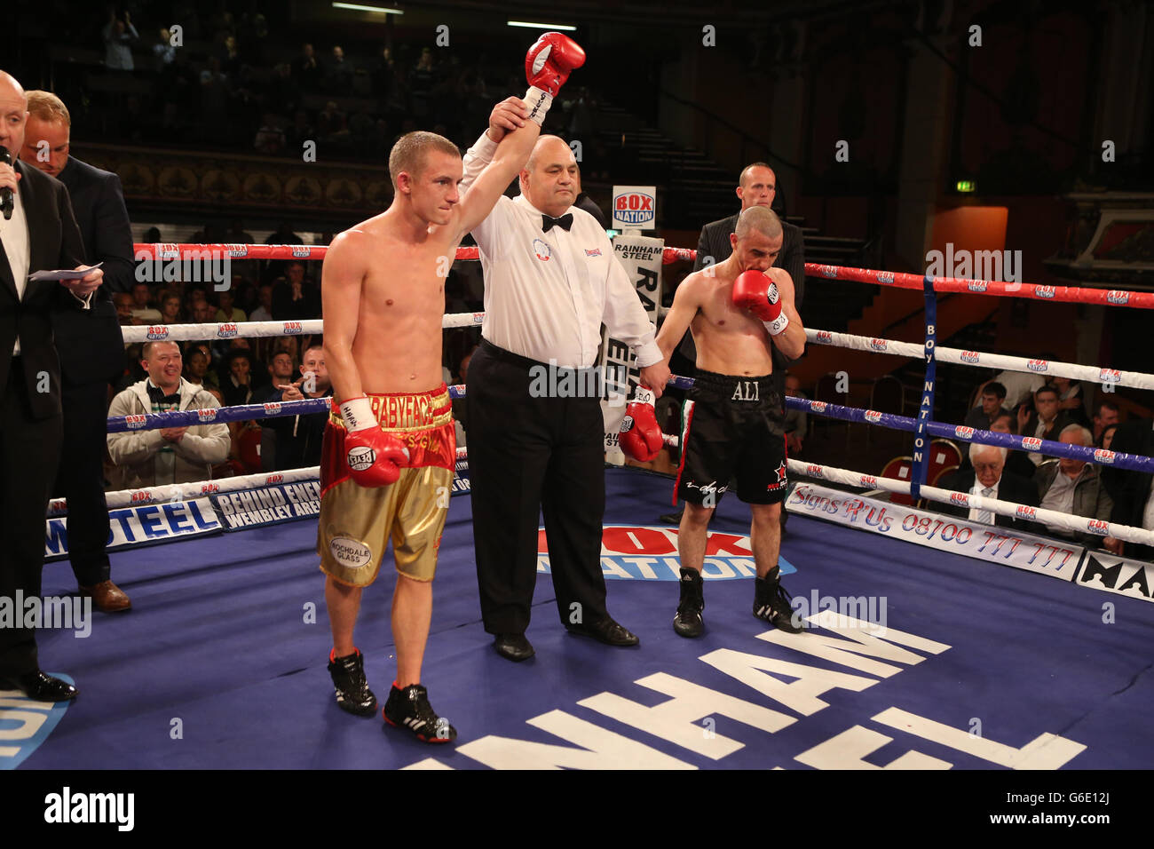 Boxing - Liverpool Olympia Stock Photo - Alamy