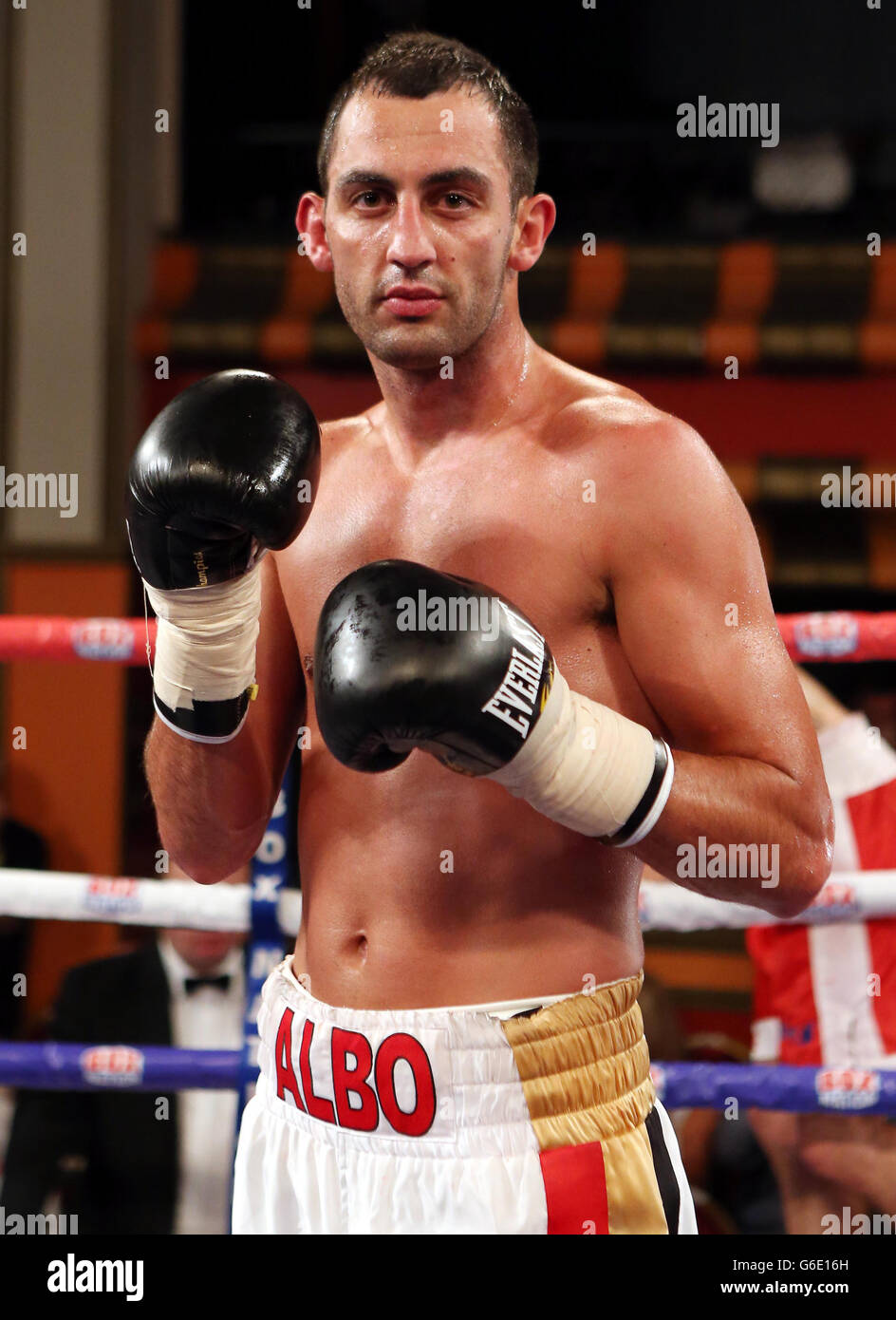 Boxing - Liverpool Olympia. Joe Selkirk celebrates his victory over ...
