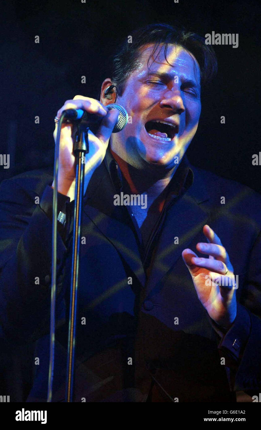 Reborn in the USA star and former Spandau Ballet frontman Tony Hadley ...