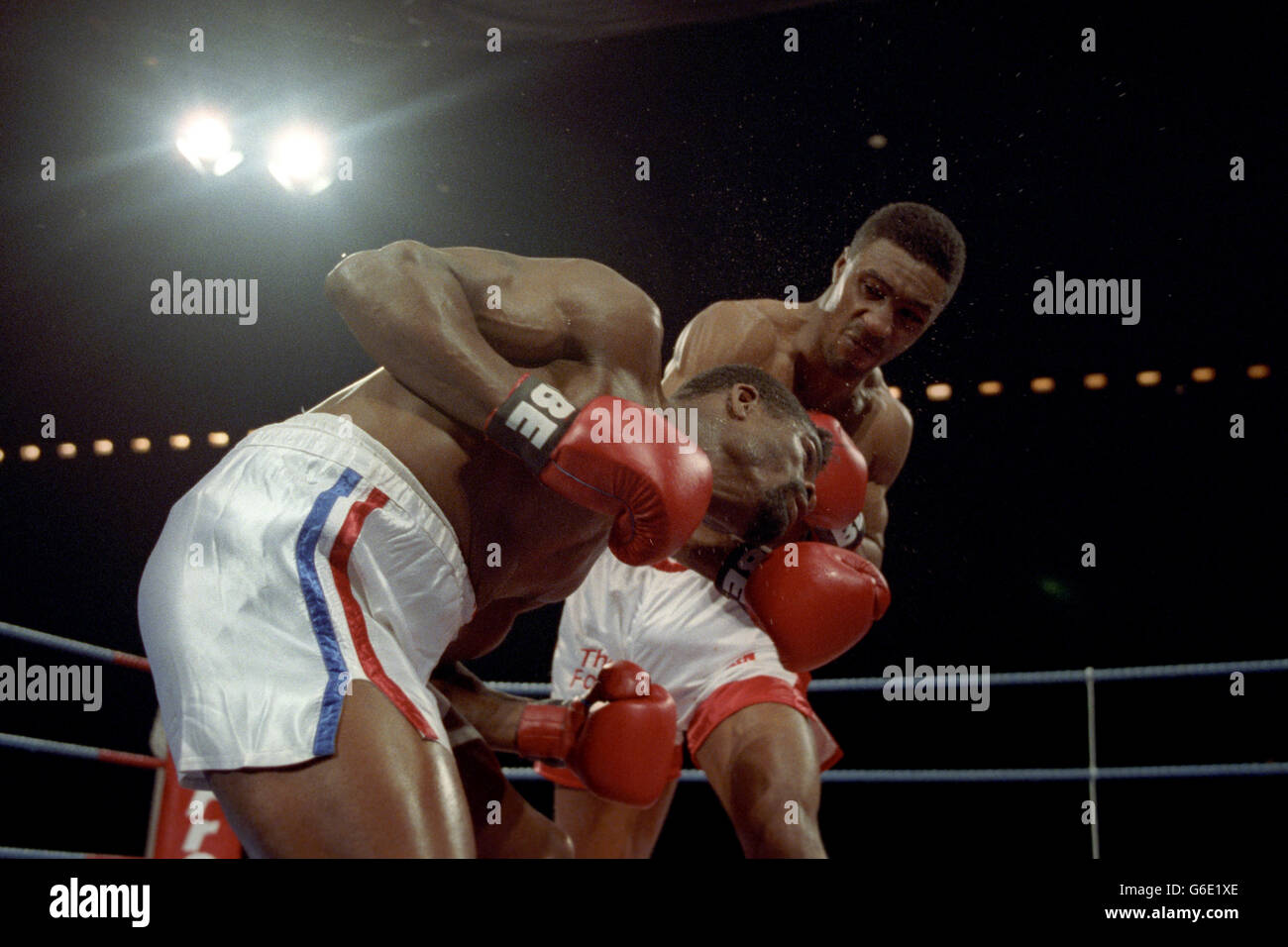 Boxing middleweight errol christie v michael watson national exhibition ...