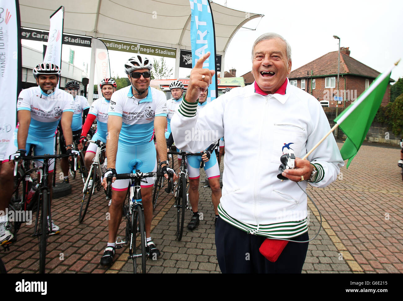 Charity cycle ride Stock Photo - Alamy