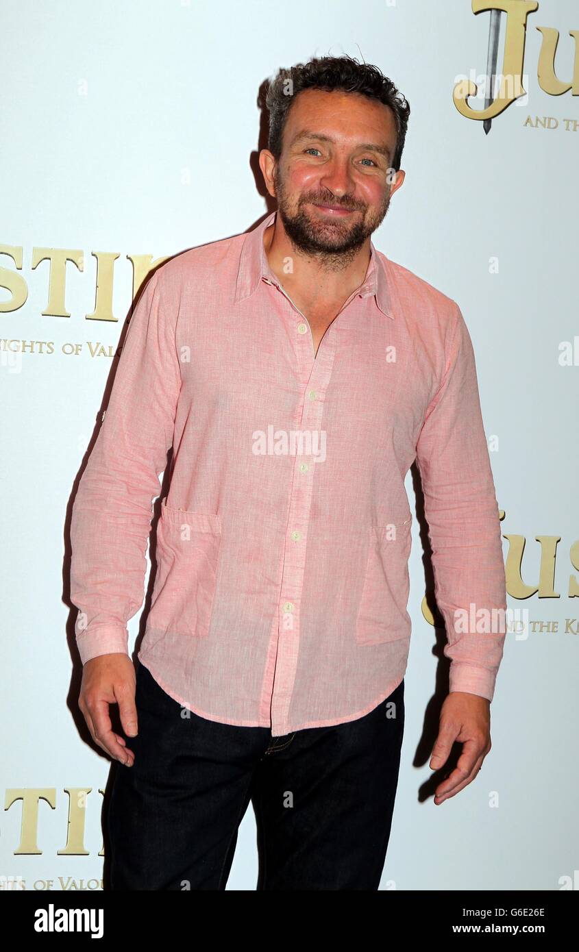 Eddie Marsan arrives at the UK Premiere of Justin and the Knights of ...