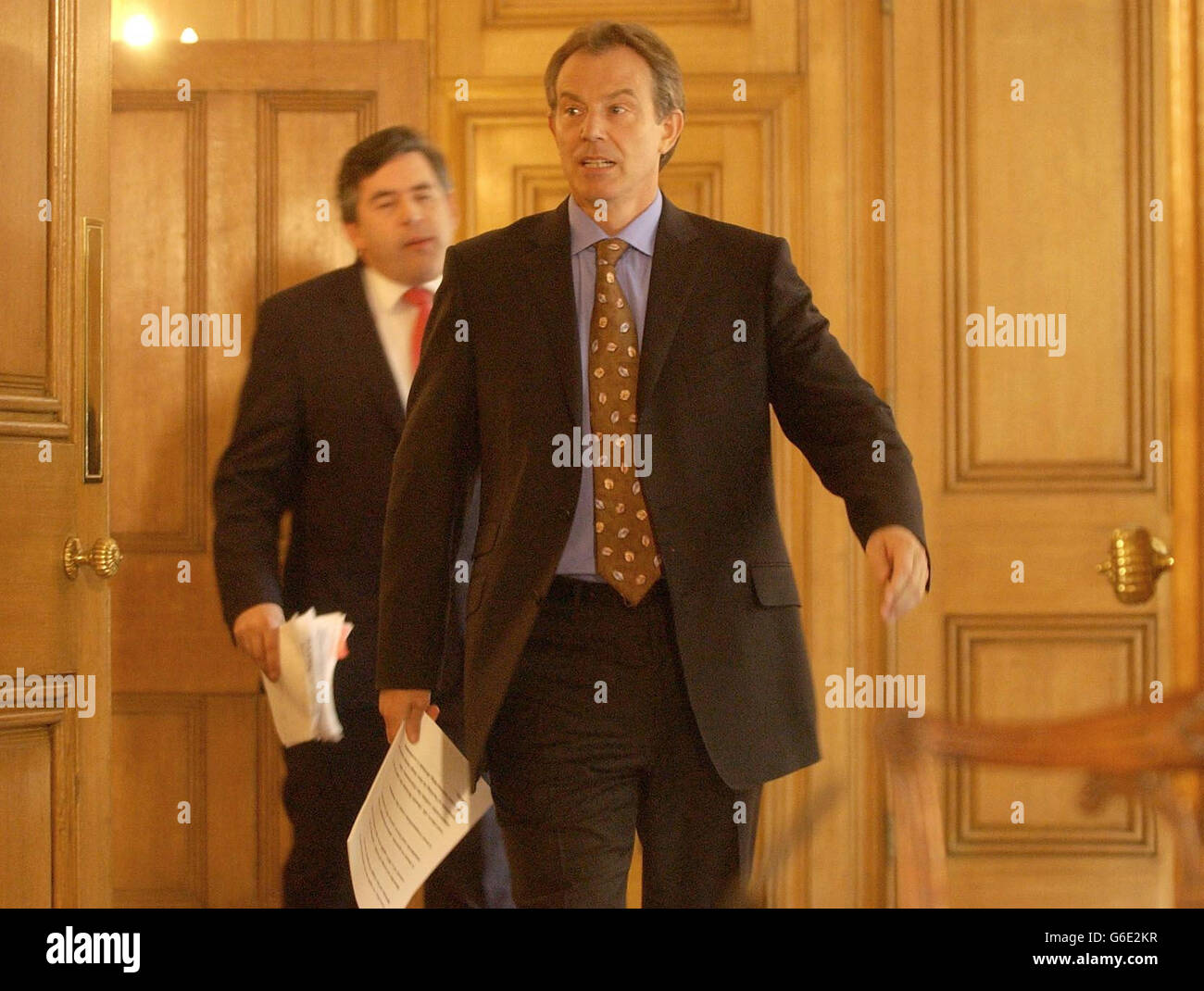 Joint press conference - London Stock Photo - Alamy