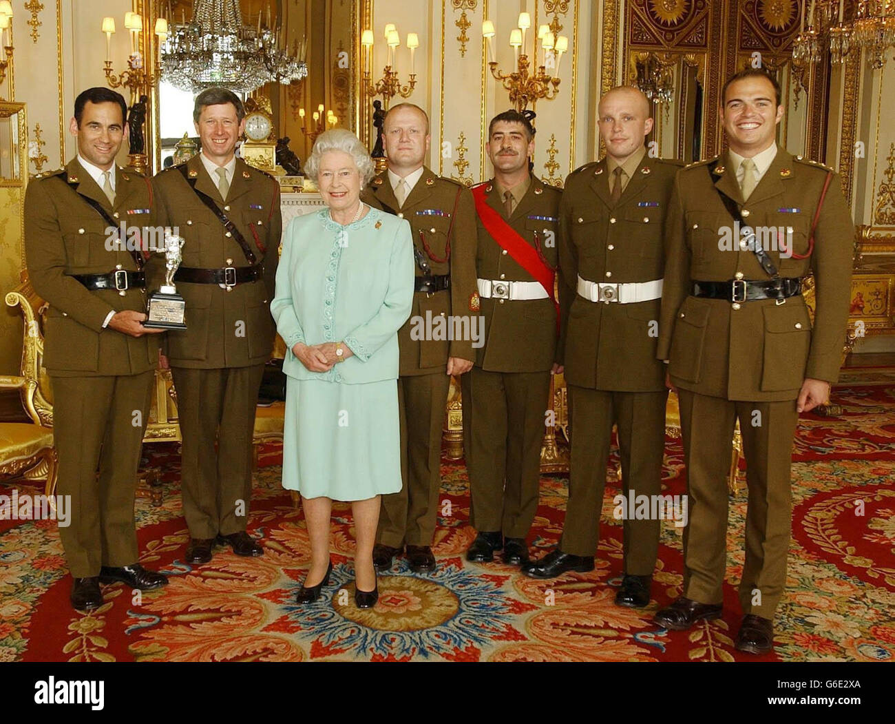 Brigadier geoff sheldon queens lancashire regiment hi-res stock ...