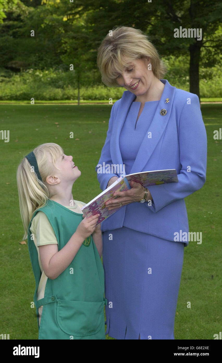 Countess of Wessex Girlguiding UK Stock Photo - Alamy