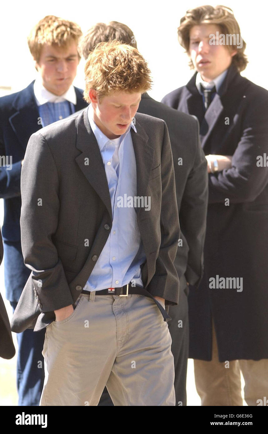 Harry spent eton schooldays boarding manor house hi-res stock ...
