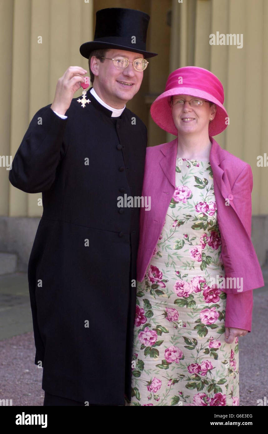 Reverend Timothy Alban Jones - MBE Stock Photo - Alamy