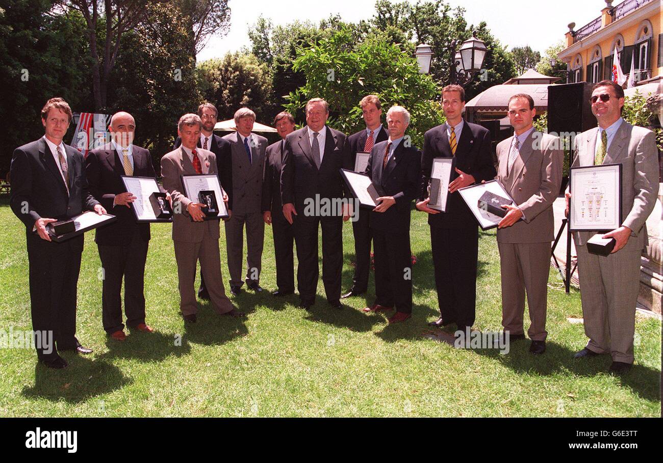 Official UEFA Champions League Lunch at Casina di Macchia Madama, Rome ...