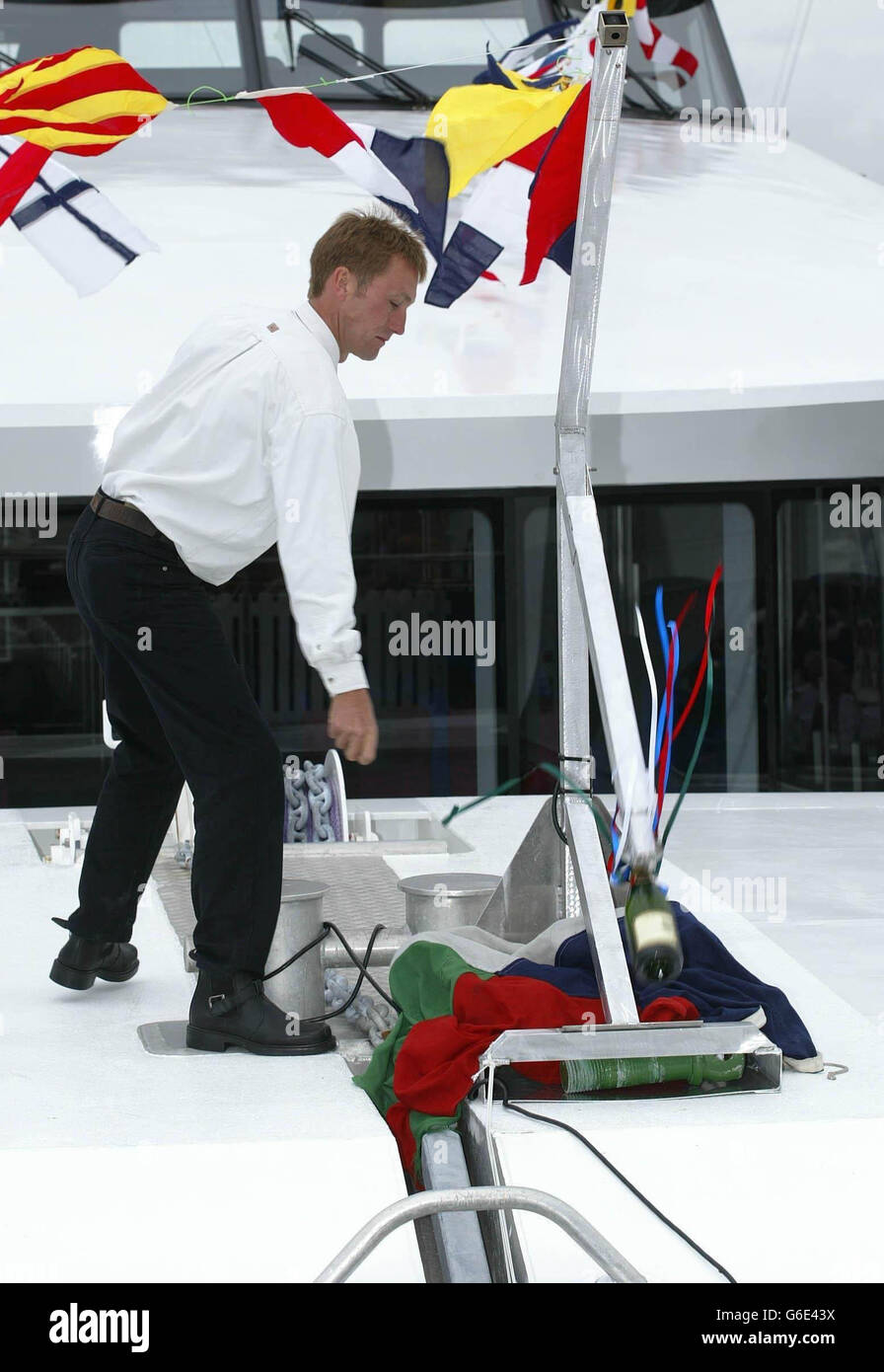 Red Jet 4 Launch Stock Photo - Alamy