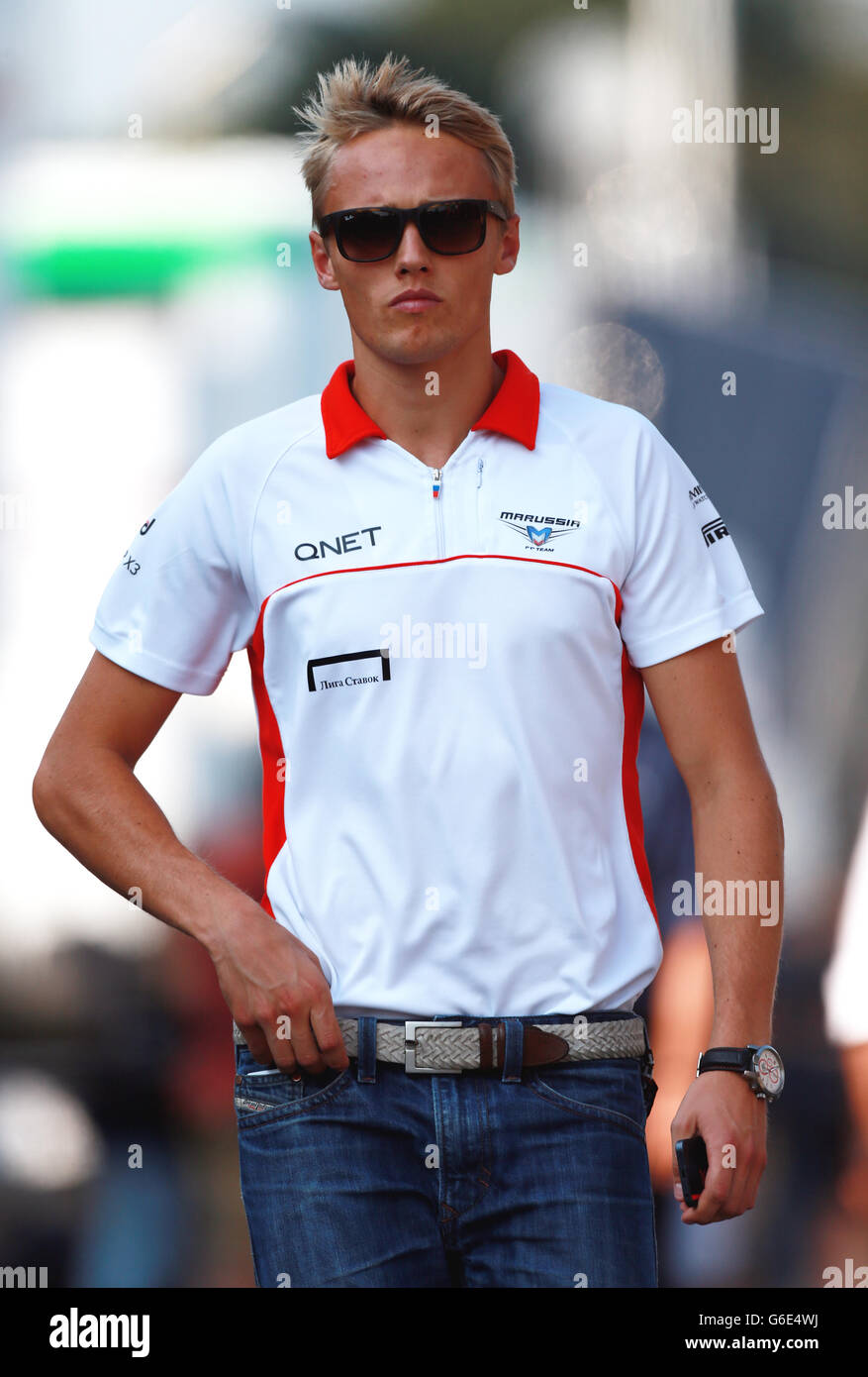 Marussias max chilton hi-res stock photography and images - Alamy