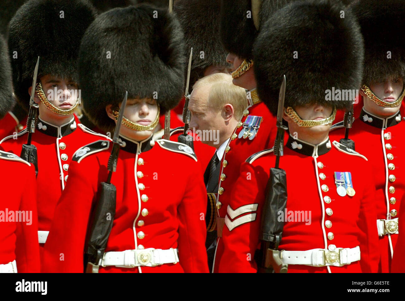 Vladimir Putin UK visit Stock Photo - Alamy