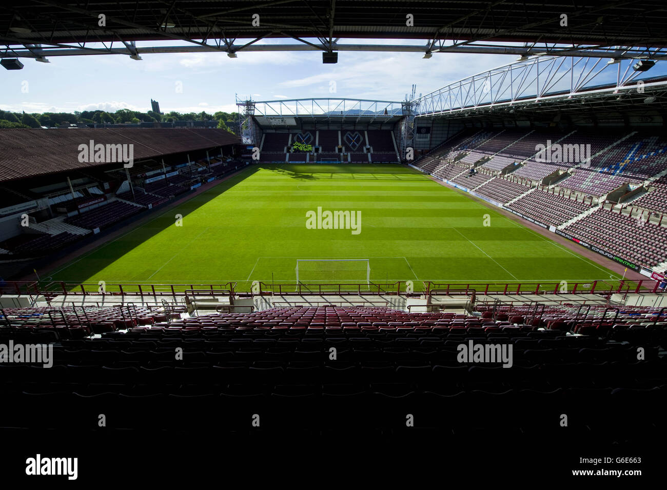 Tynecastle Stadium High Resolution Stock Photography and Images - Alamy