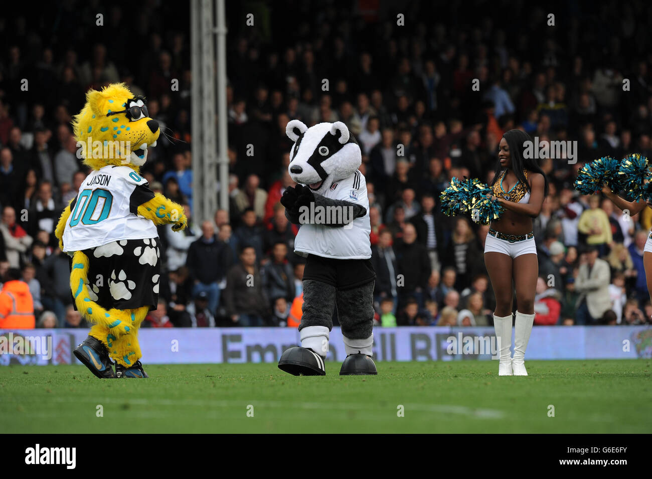 Billy the Badger (Right) and Jackson De Ville (left) Jacksonville ...