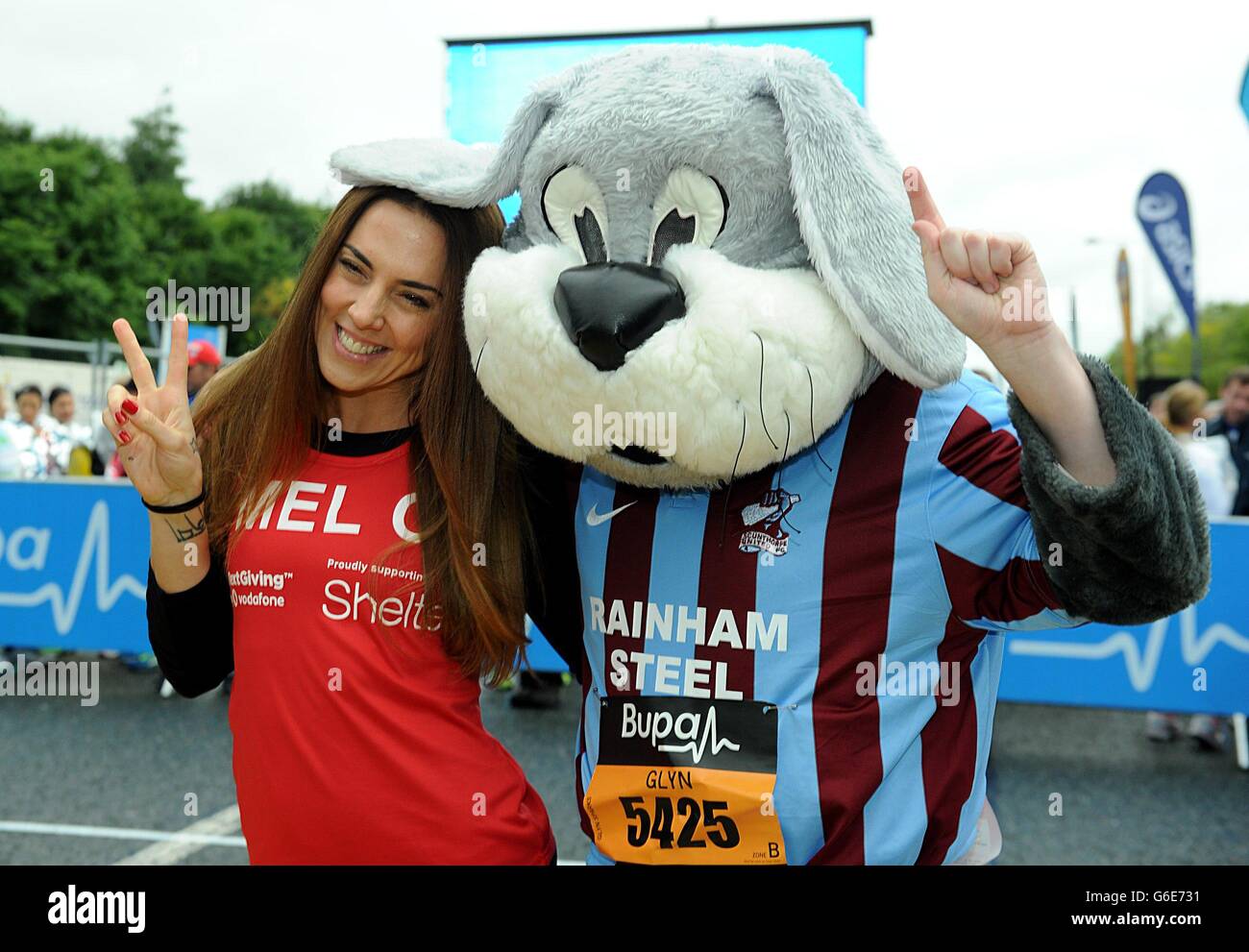 Newcastle united mascot hi-res stock photography and images - Alamy