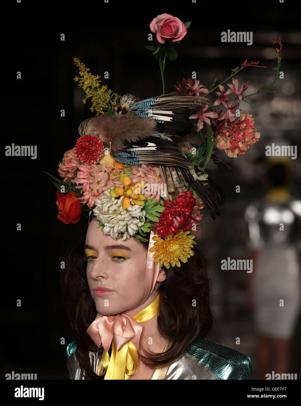 Pam Hogg Catwalk London Fashion Week 2013 Stock Photo Alamy