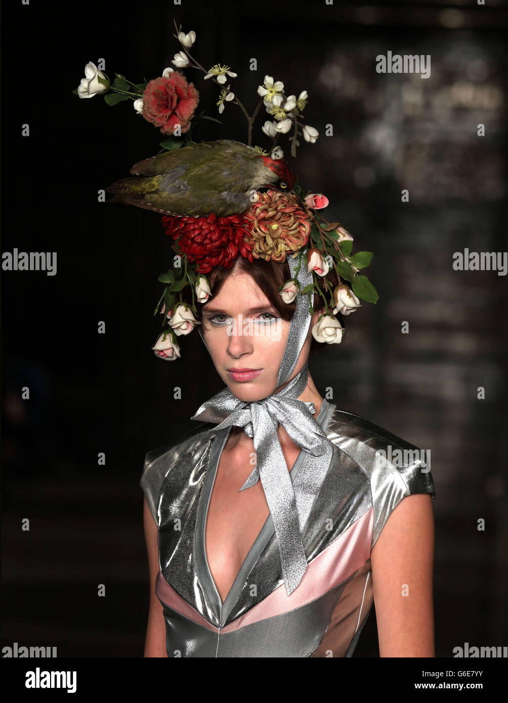 Pam Hogg Catwalk London Fashion Week 2013 Stock Photo Alamy
