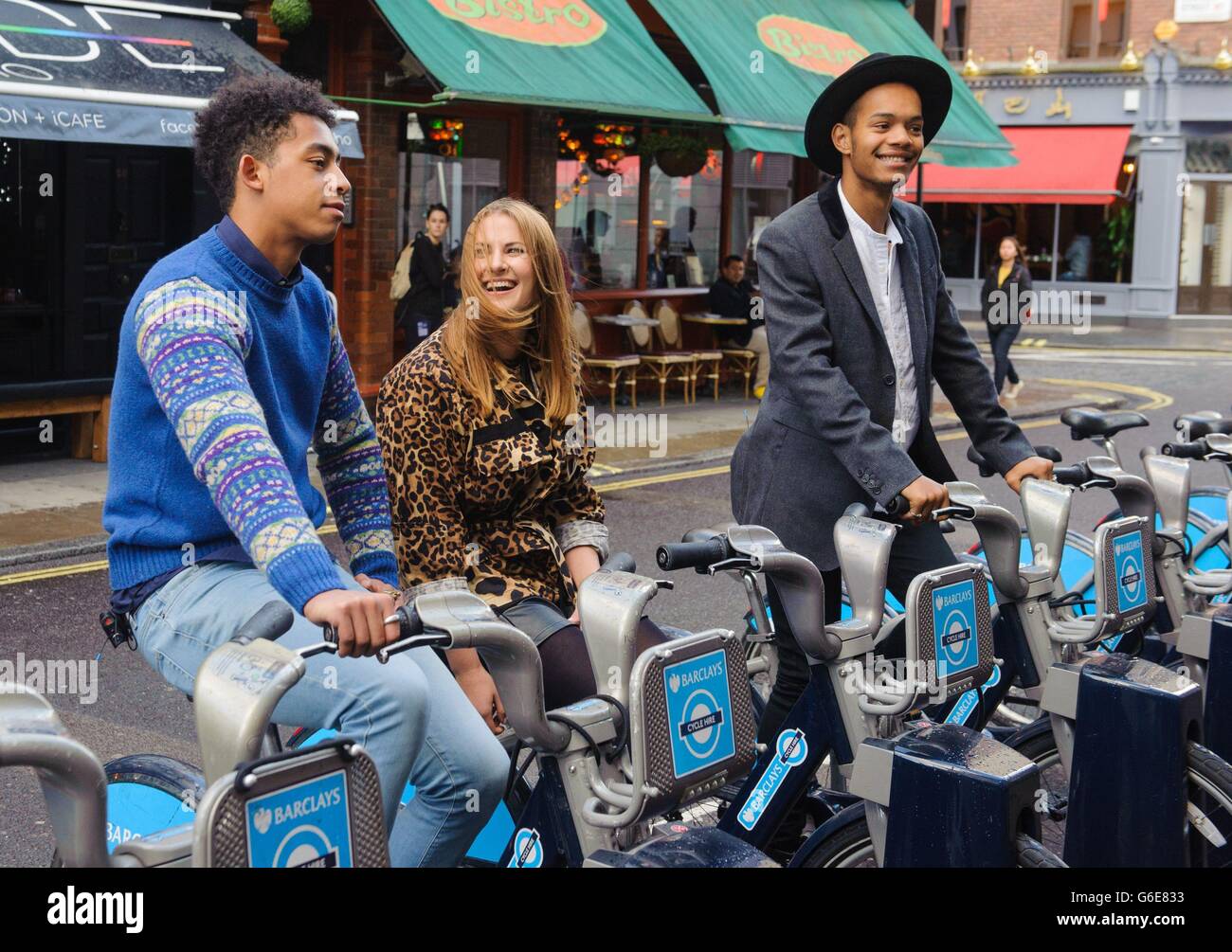 Jordan Stephens (left) and Harley Alexander-Sule of Rizzle Kicks during ...