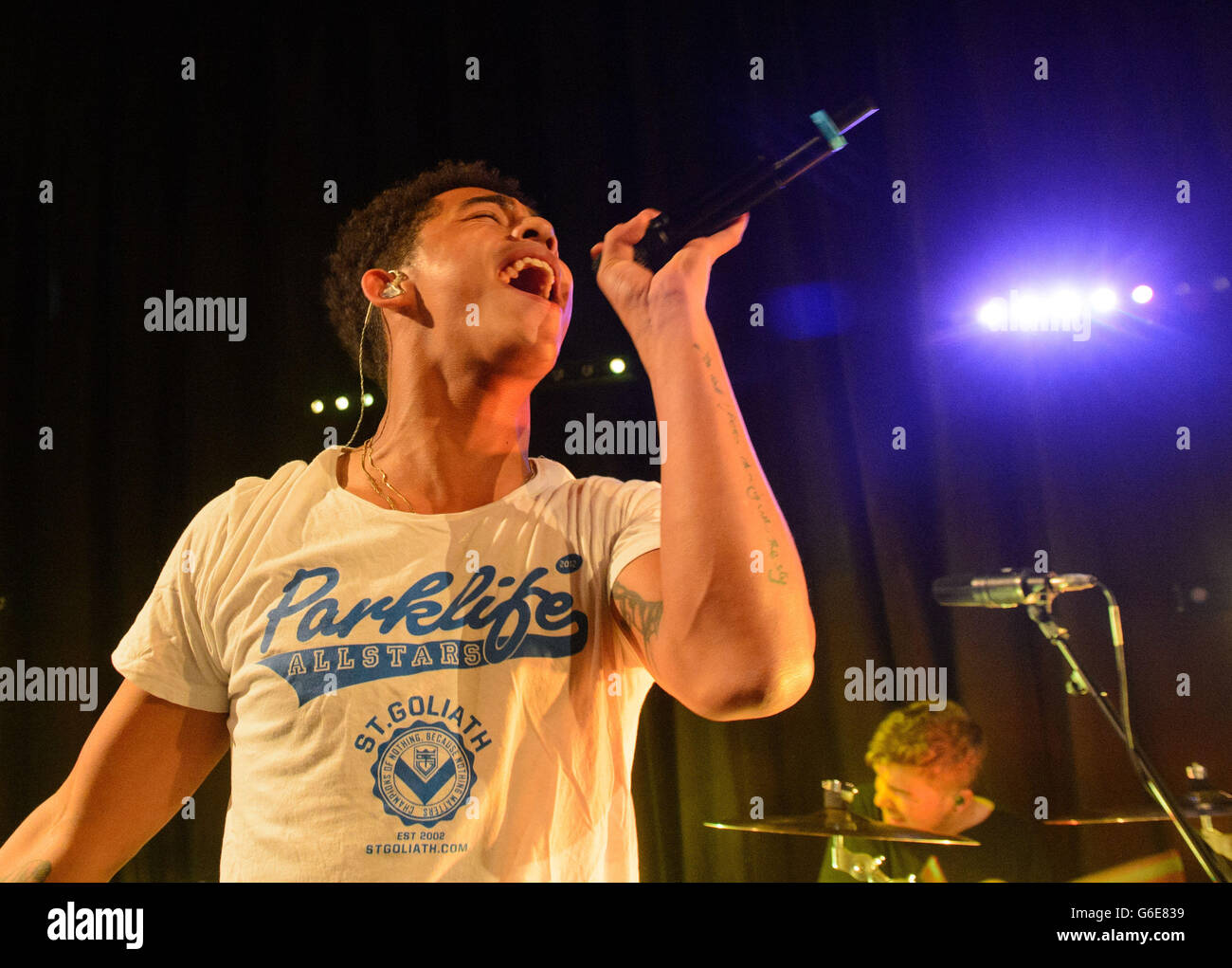 Jordan stephens rizzle kicks hi-res stock photography and images - Alamy