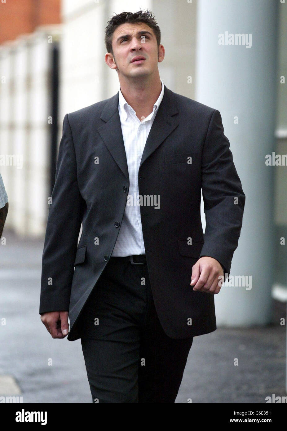 Andre Shoukri fire arm trial Stock Photo - Alamy