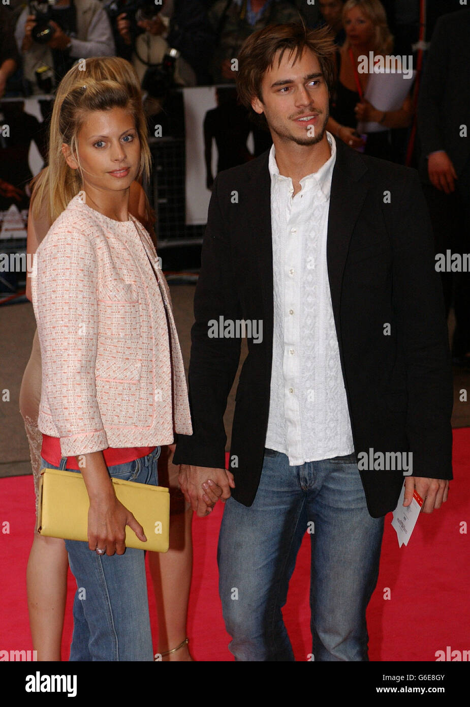 Alex sibley big brother 3 arriving odeon leicester square hi-res stock ...
