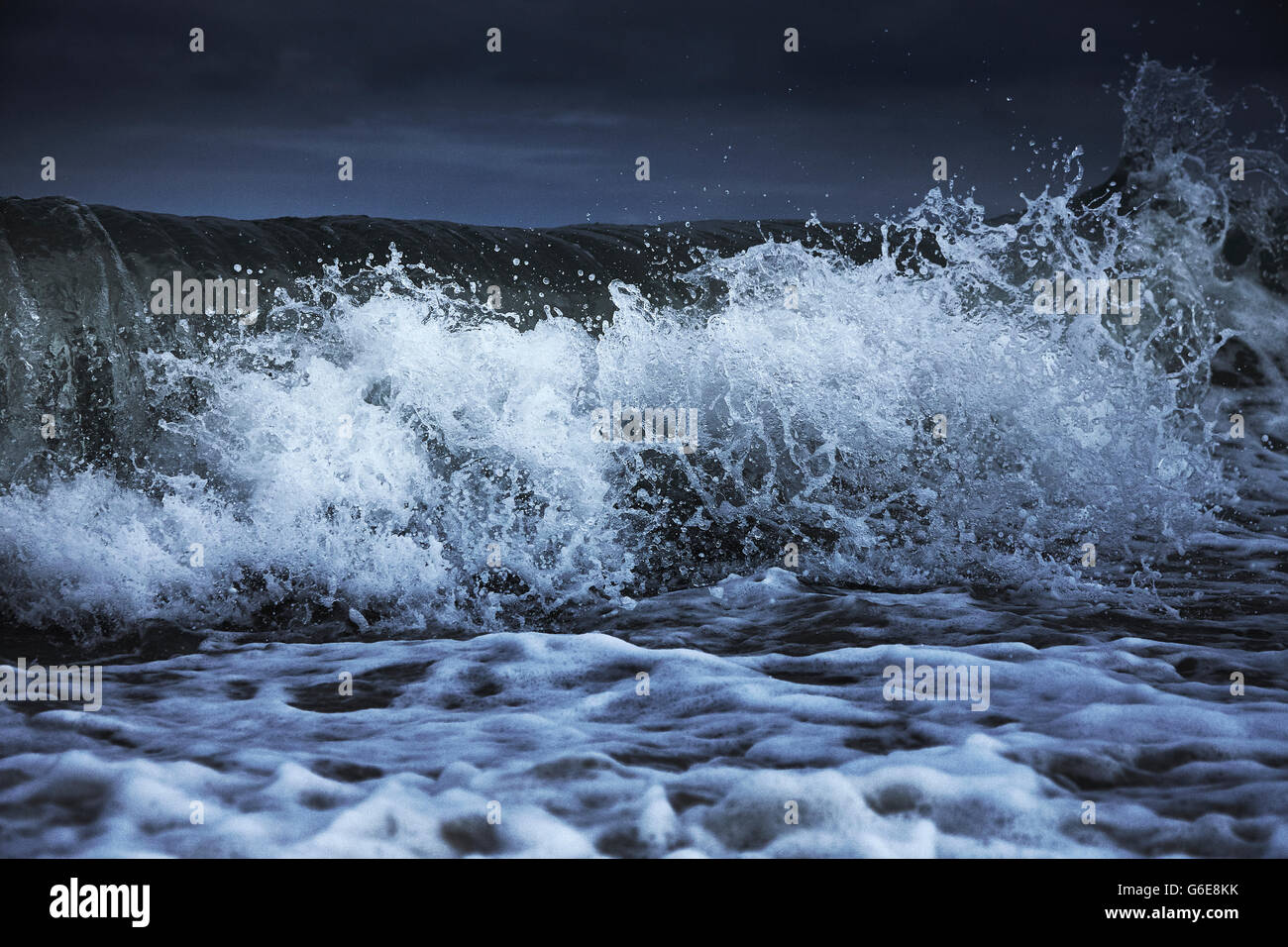Waves Crashing, Ocean Landscape Stock Photo - Alamy