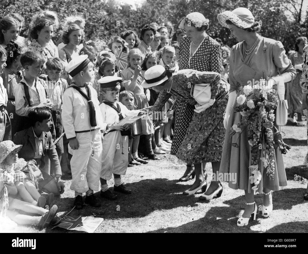 Royalty - Princess Elizabeth - Avon Tyrell, Hampshire Stock Photo - Alamy