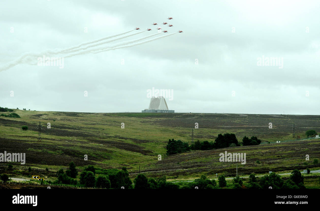 Raf fylingdales early warning station hi-res stock photography and ...