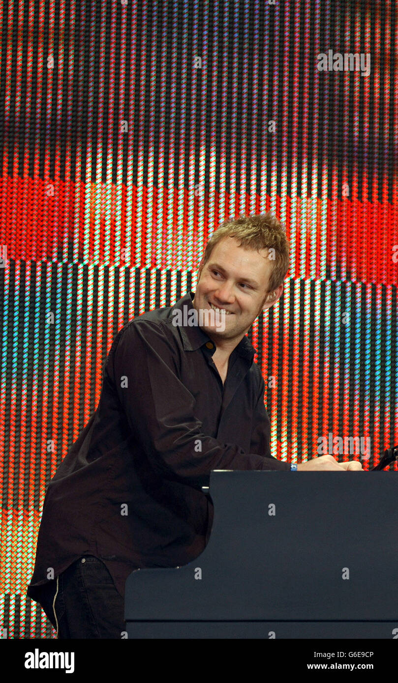 David Gray Party in the Park Stock Photo - Alamy