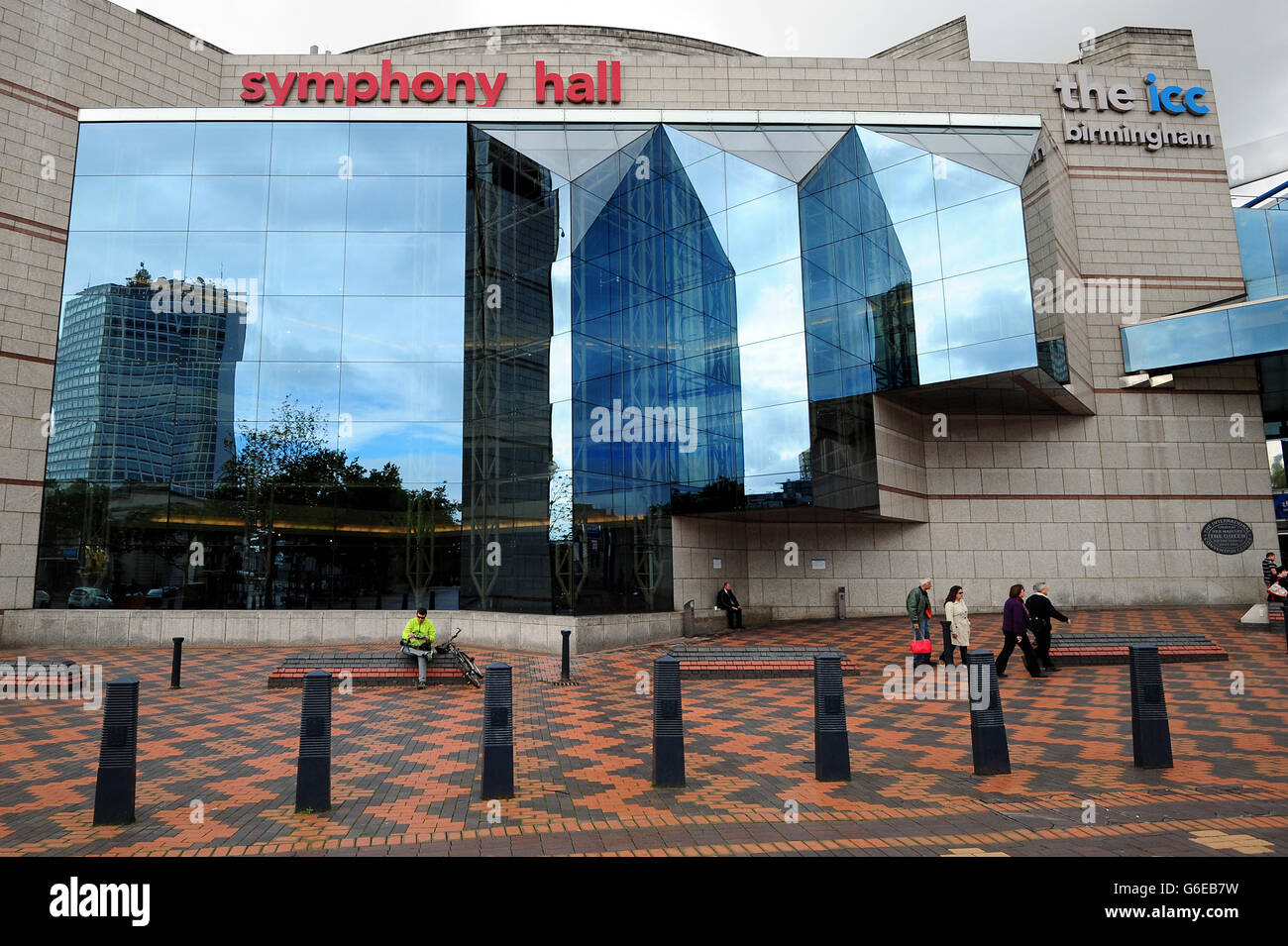 General view of the International Convention Centre, ICC, Birmingham ...