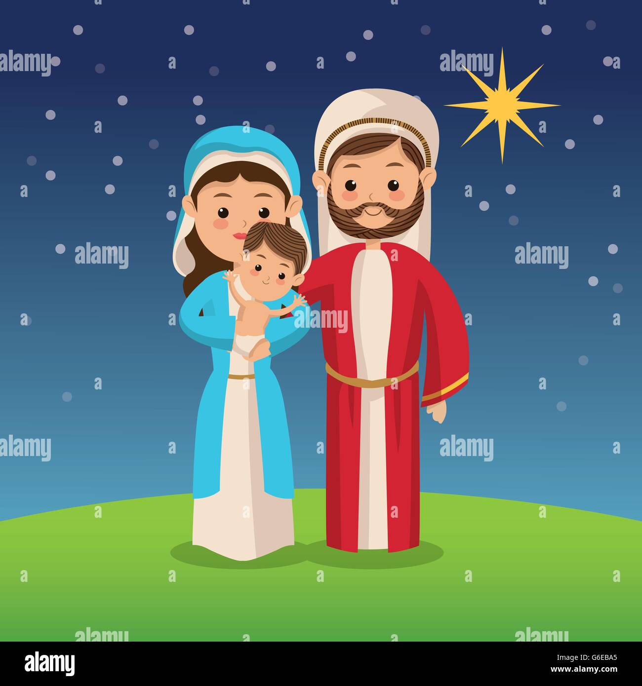 Manger icon. Merry Christmas design. Vector graphic Stock Vector Image ...