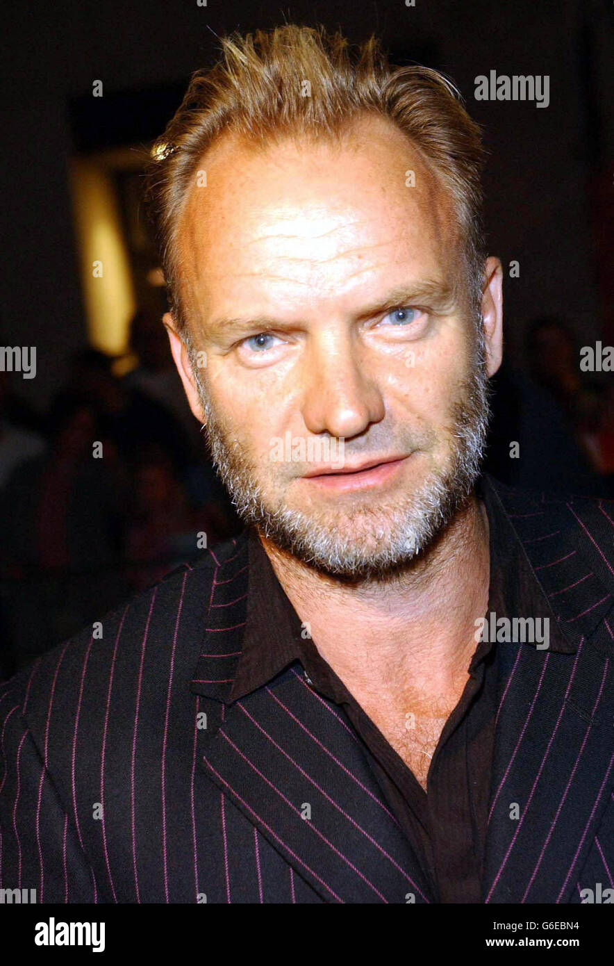 Sting arrives at Waterstone's in London's Piccadilly to celebrate the ...