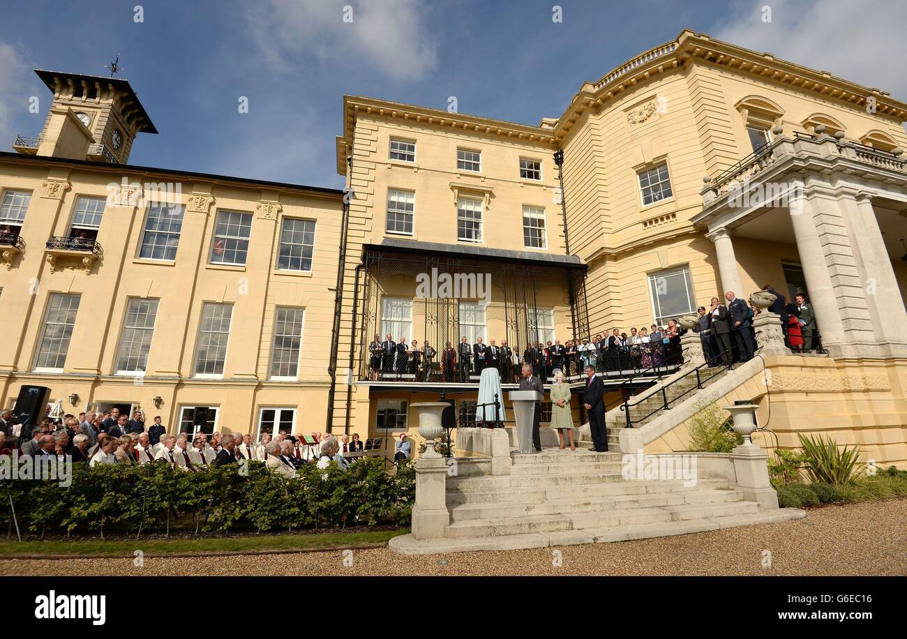 Bentley Priory museum opening Stock Photo - Alamy