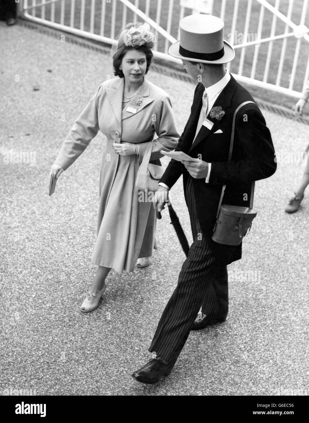 Royalty - Princess Elizabeth - Royal Ascot Stock Photo - Alamy