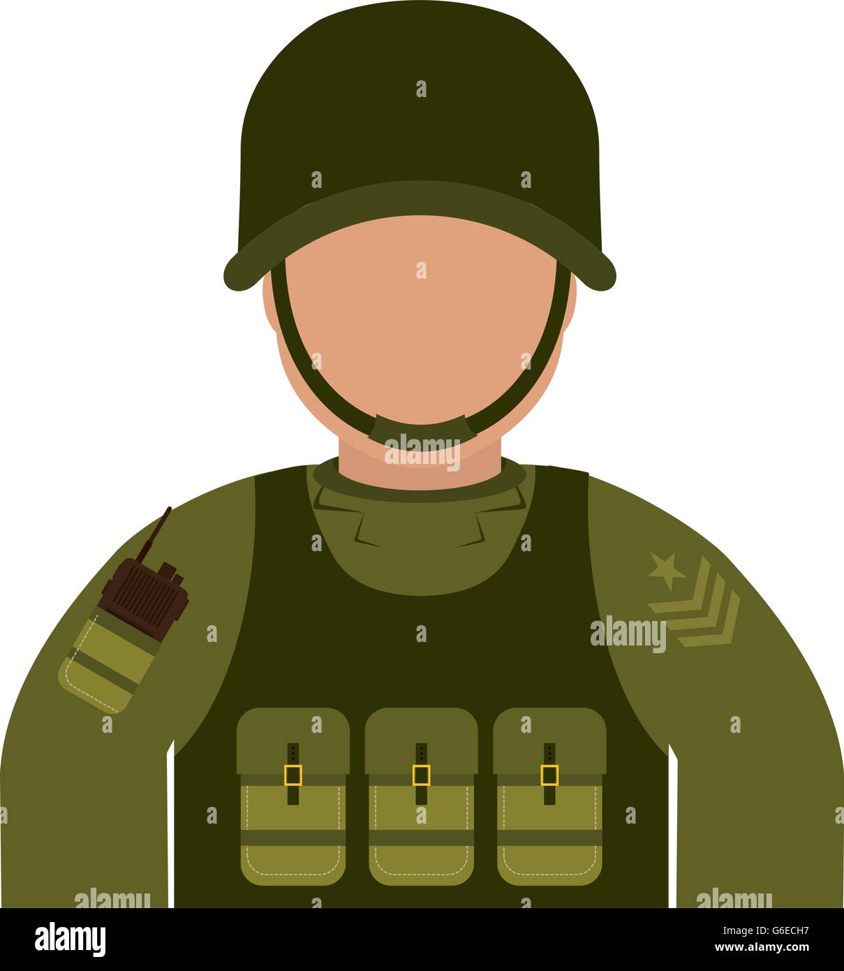 soldier icon. Armed forces. vector graphic Stock Vector Image & Art - Alamy