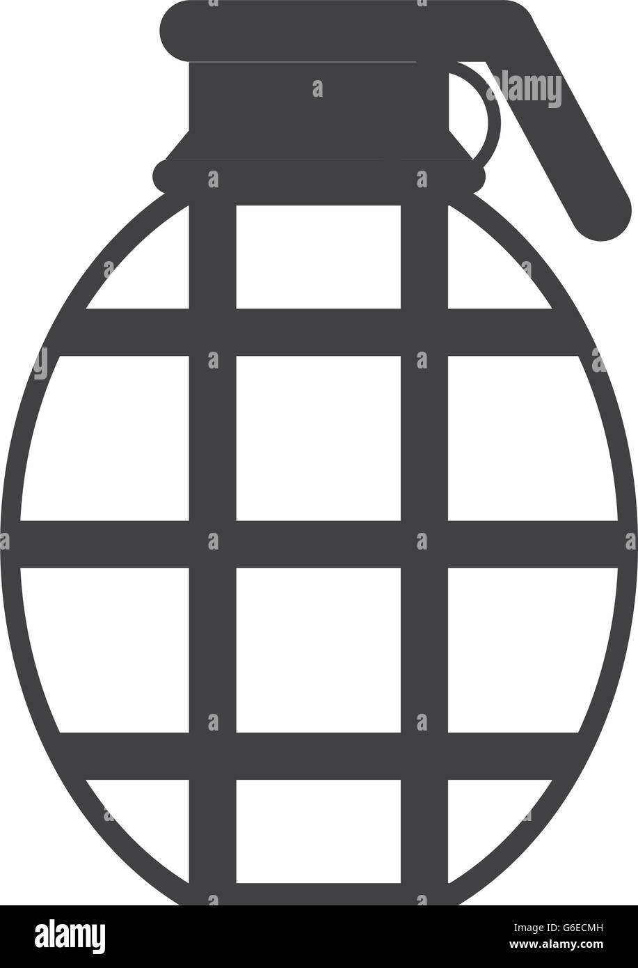 grenade icon. Armed forces. vector graphic Stock Vector Image & Art - Alamy