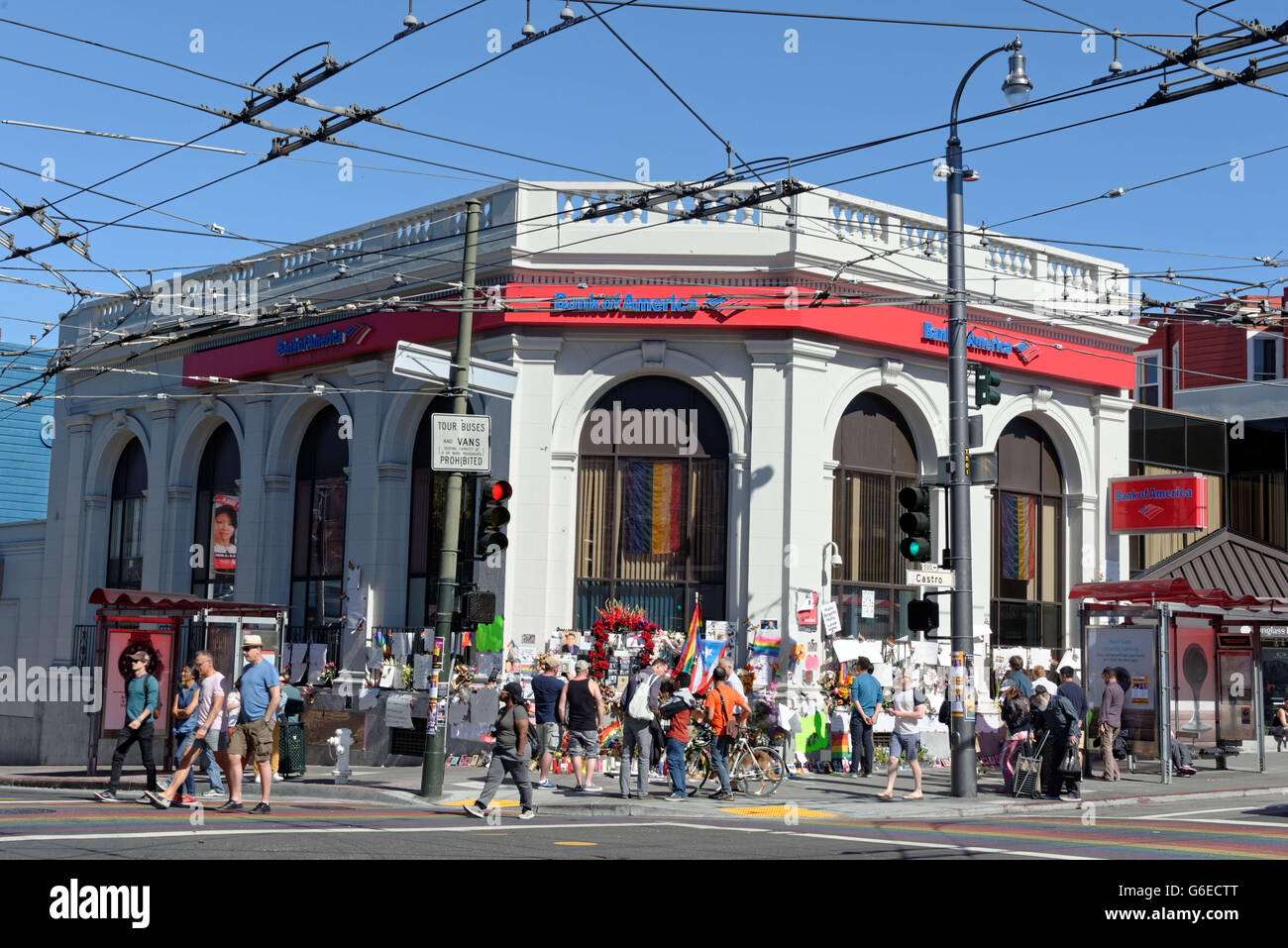 Castro, San Francisco, CA, United States. 18 June, 2016. © Hugh ...