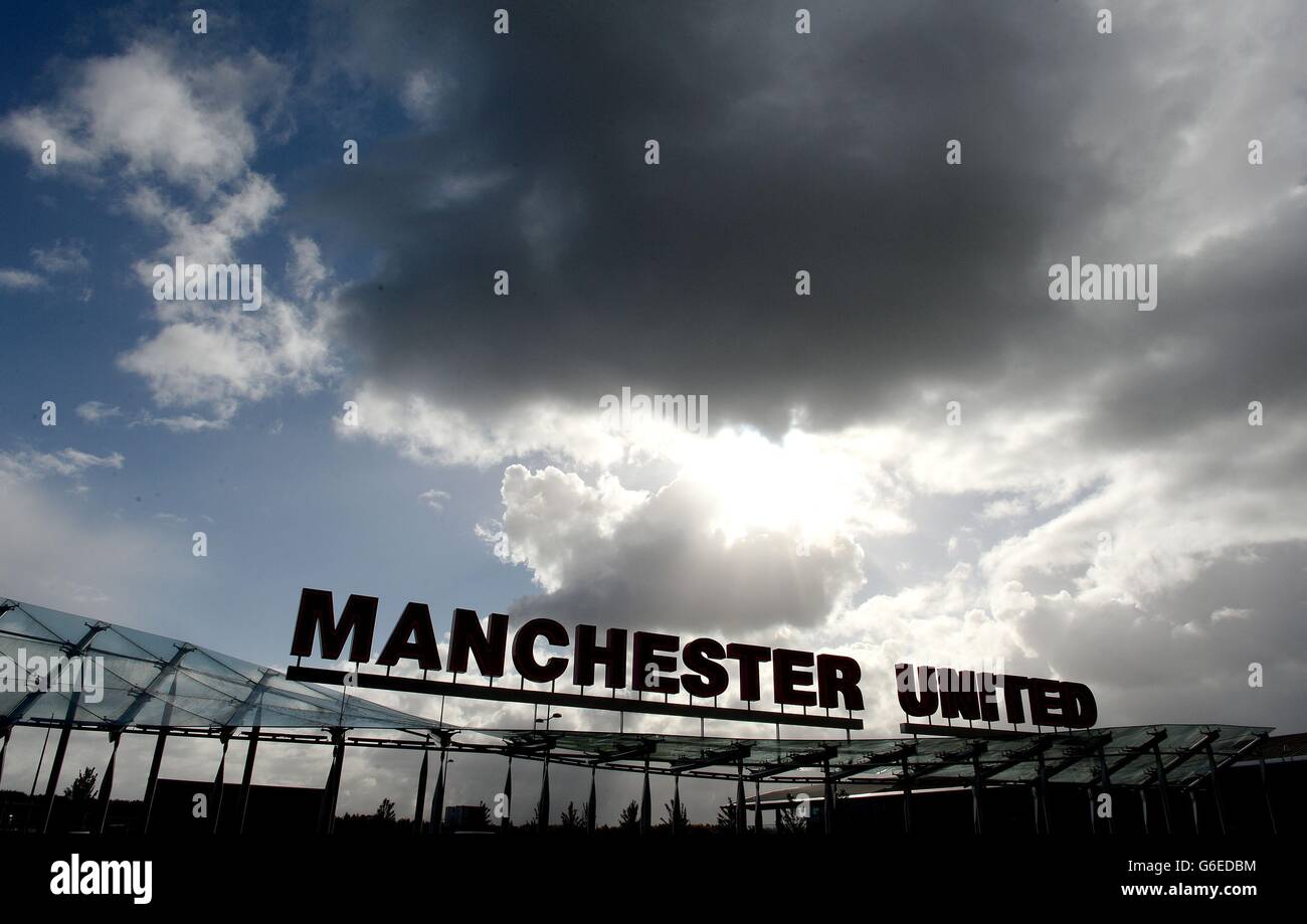 Carrington training ground view hi-res stock photography and images - Alamy